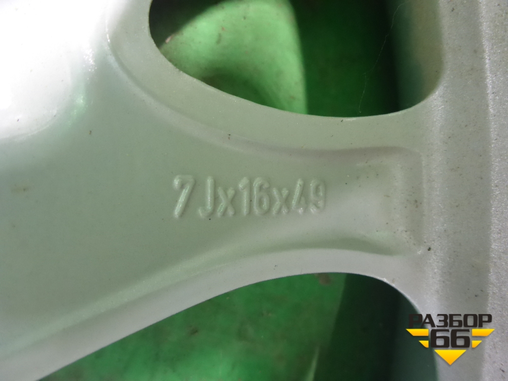 Диск колёсный литой (новый) R16 EJ7 5x108 ET49 Ц.О.64 (30639359 ...